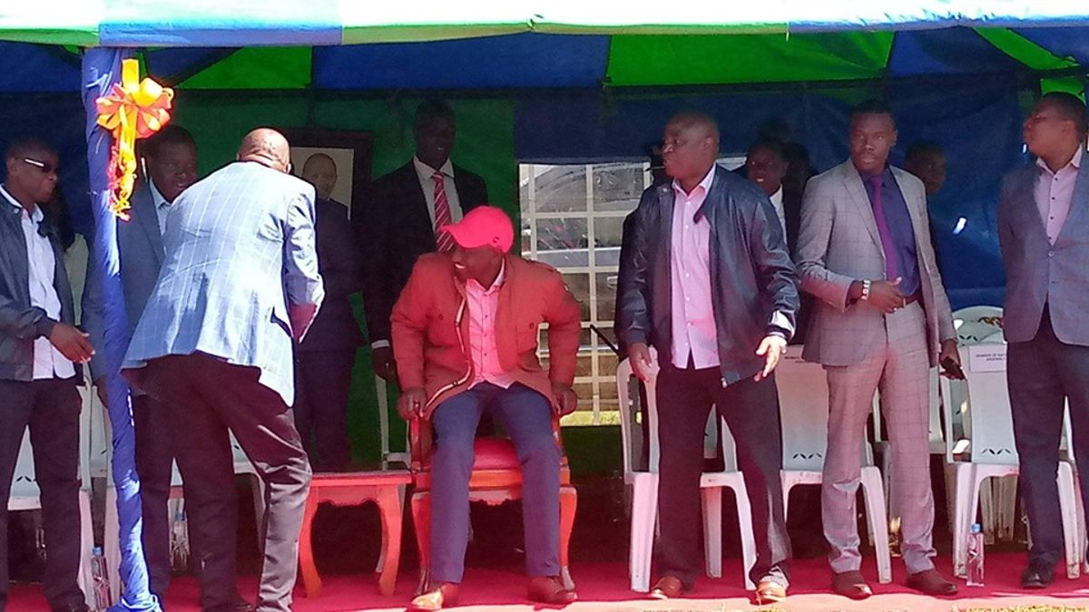 How DP Ruto was received in Nyamira, Monday