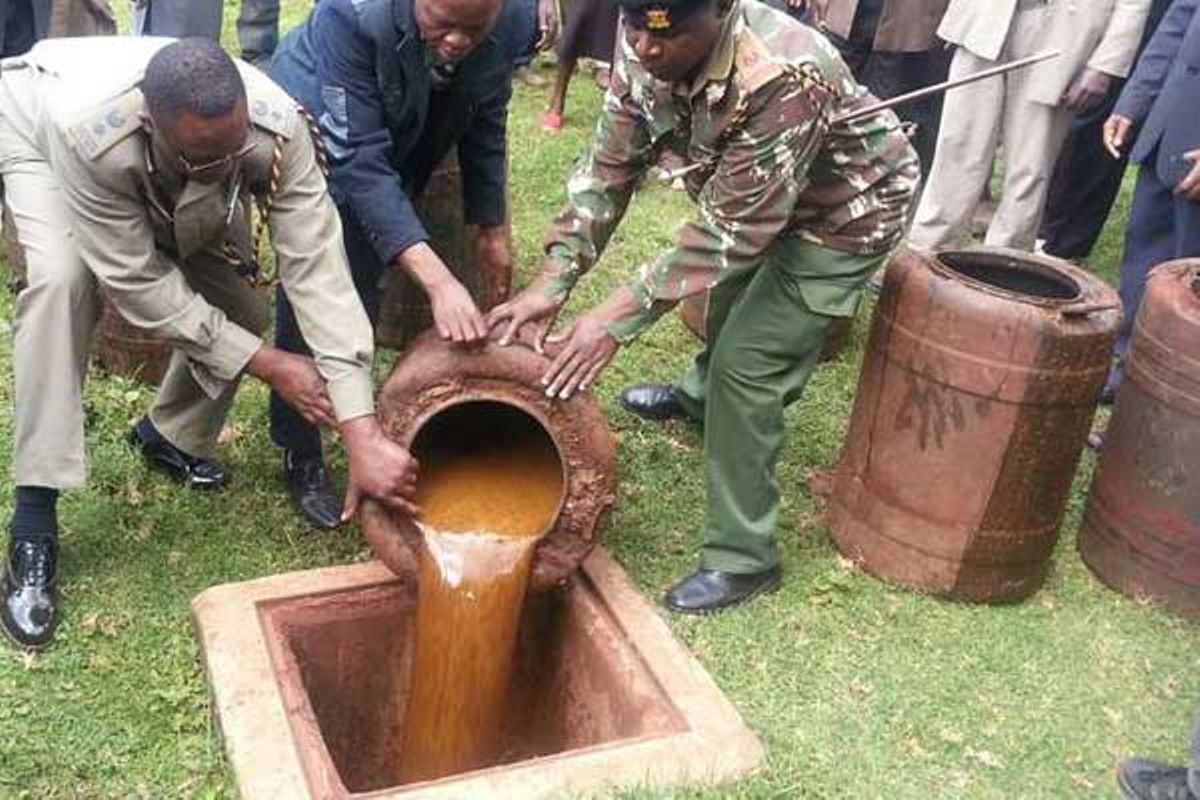 Man burnt to death with hot illicit brew