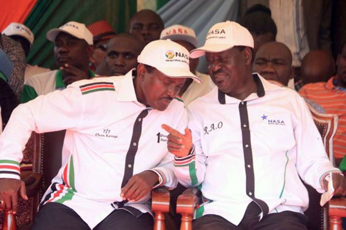 Raila reveals what NASA will do should IEBC declare Uhuru the President