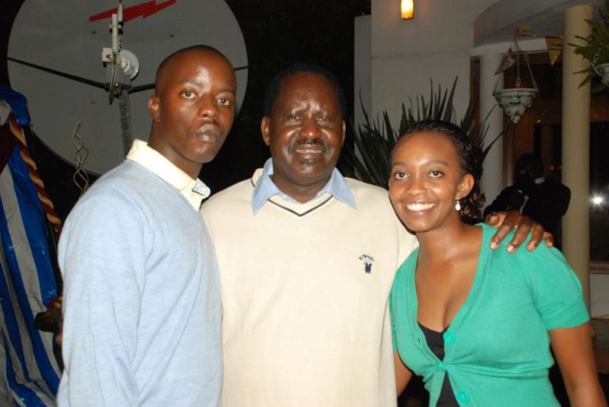 Raila's son sends him touching message on his birthday