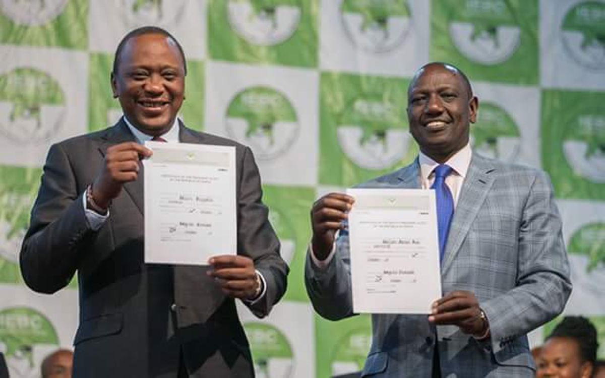 UhuRuto's swearing-in date revealed