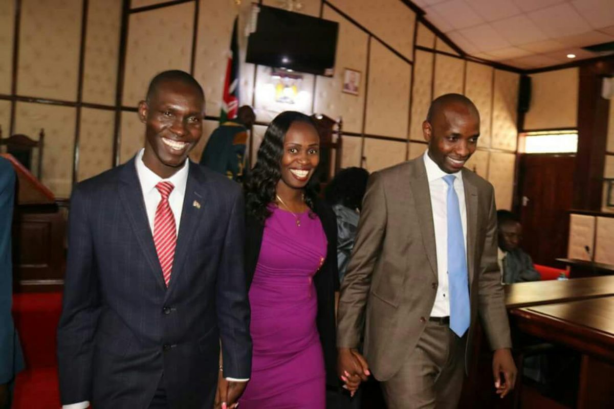 Raila's 'daughter' sworn in as MCA