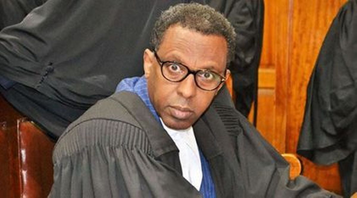 Controversial Lawyer Ahmednasir celebrates Judge Ojwang’s woes