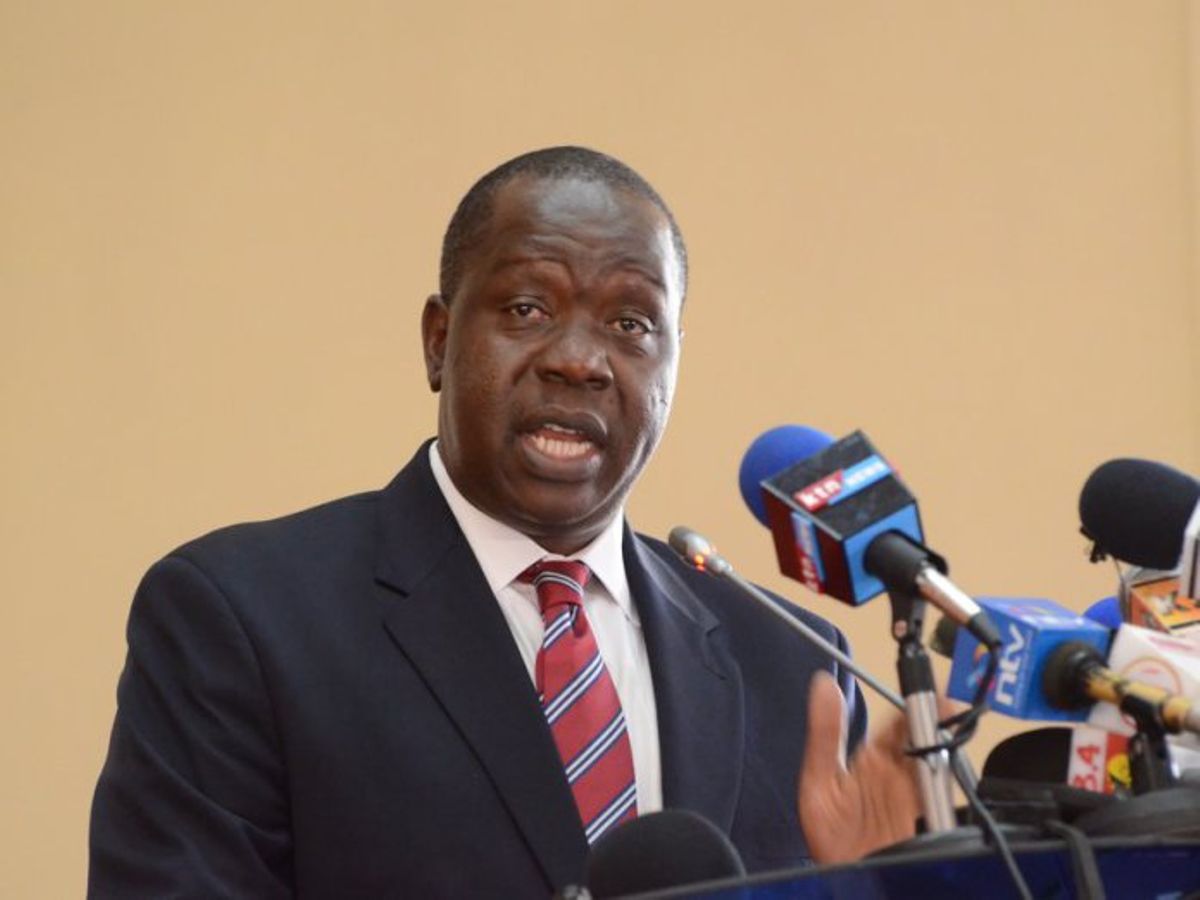 A look at the professional journey of Matiang'i