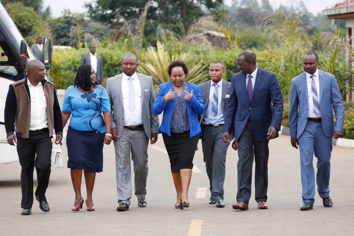 DP Ruto meets Waiguru hours after being declared 'most corrupt individuals'