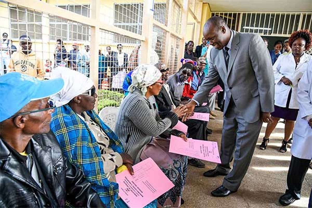Nakuru hospital's eye unit set for upgrade