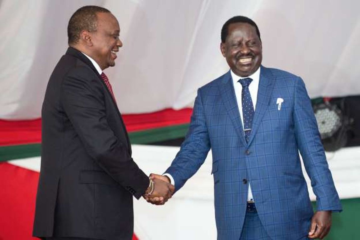 Rachael Shebesh reveals person behind Uhuru, Raila handshake Rachael Shebesh reveals person behind Uhuru, Raila handshake