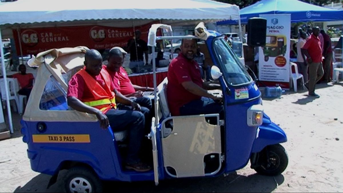 Electric tuk tuk debuts in Kenya