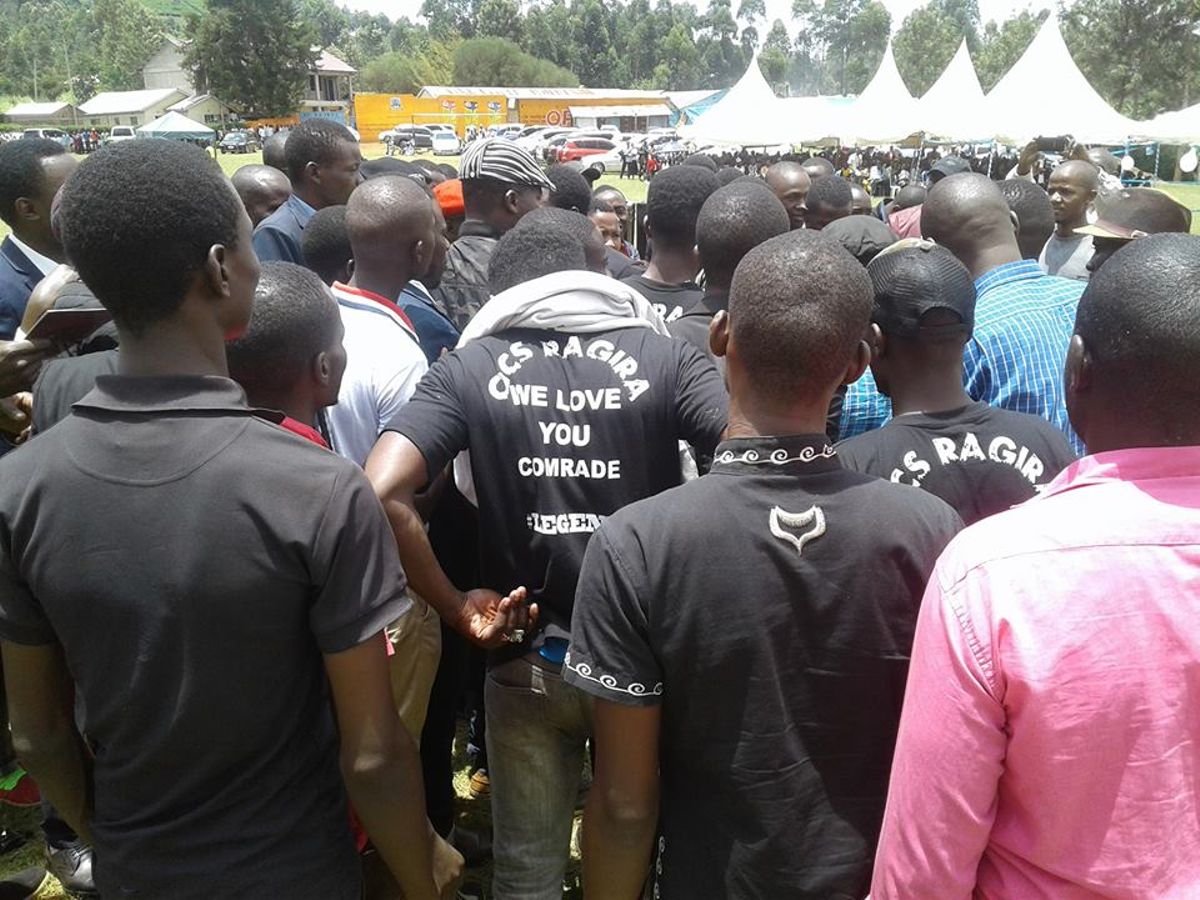 Slain former UoN student leader Samuel Ragira laid to rest