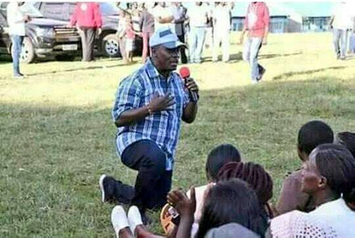 The day Kabogo knelt before a group of Kiambu women