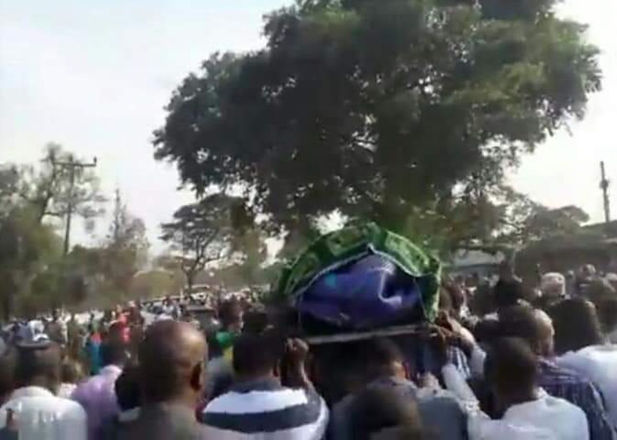 Residents flood Bondeni to bury Nakuru's 'poor billionaire'
