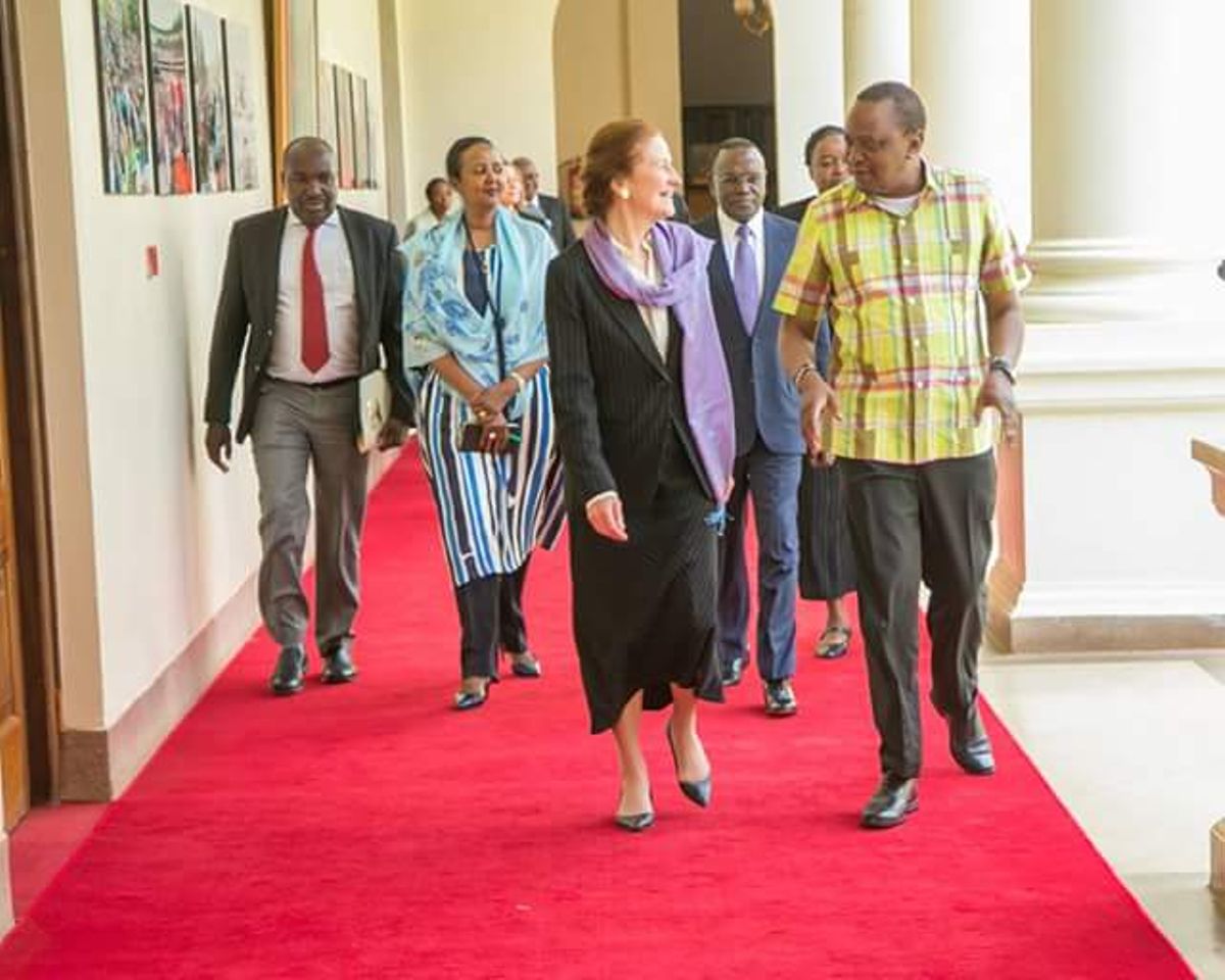 President Kenyatta lands new job with the UNICEF