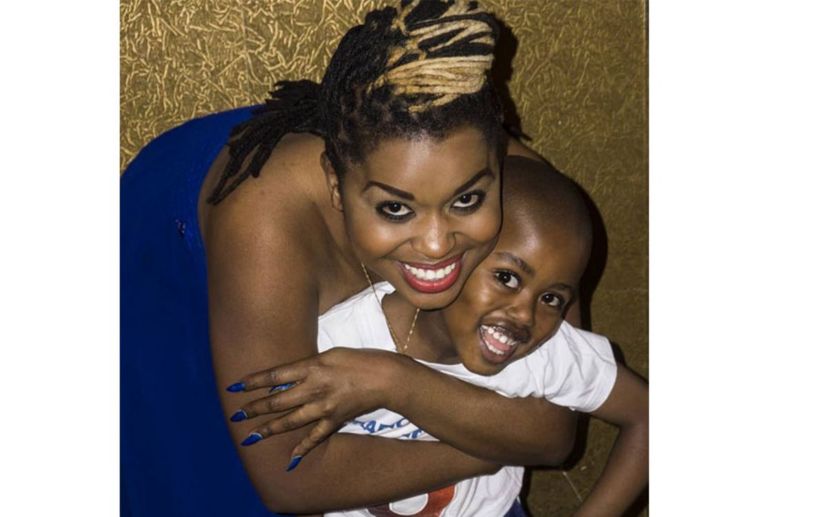 Heart warming message by Mwende to son leaves people gushing