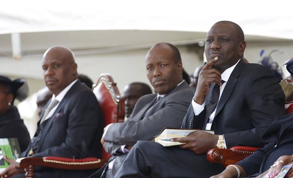 How DP Ruto was humiliated at Jonathan Moi’s burial