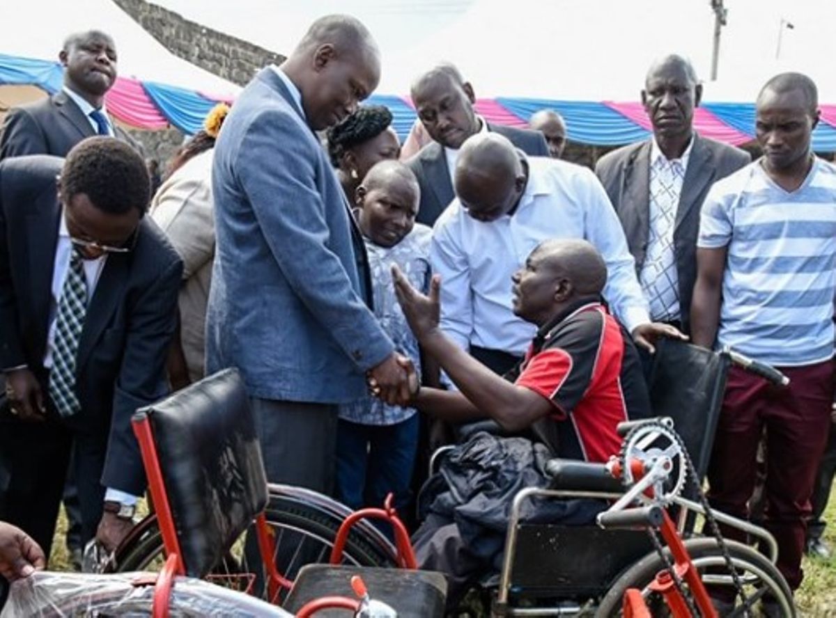 Governor Kinyanjui asks transport sector to embrace PWDs