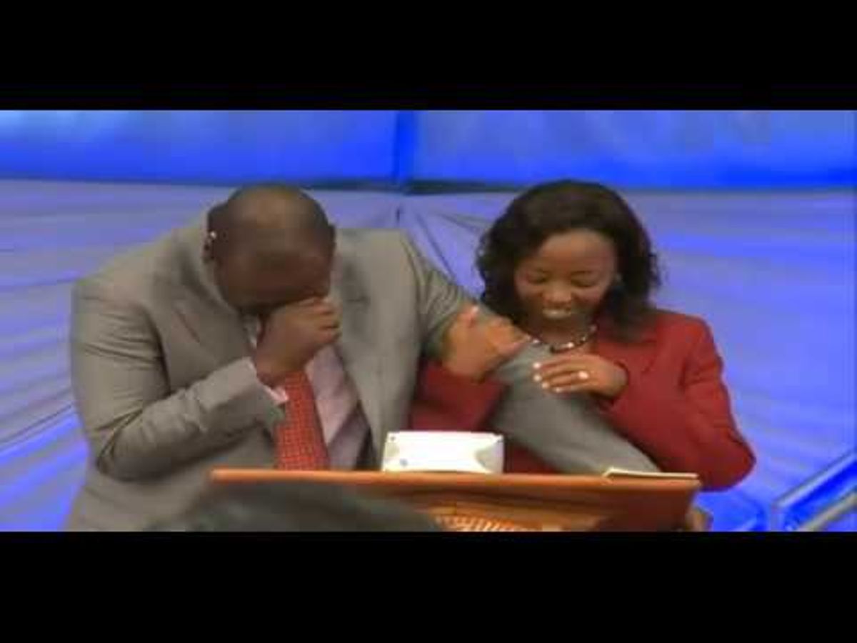 The day Ruto cried uncontrollably in public