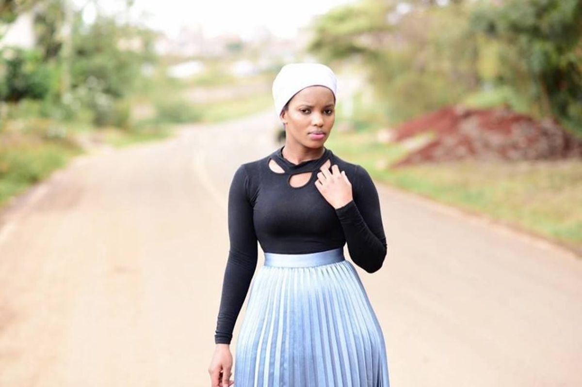 Reactions after Akorino model apologises for posting swimming costume ...