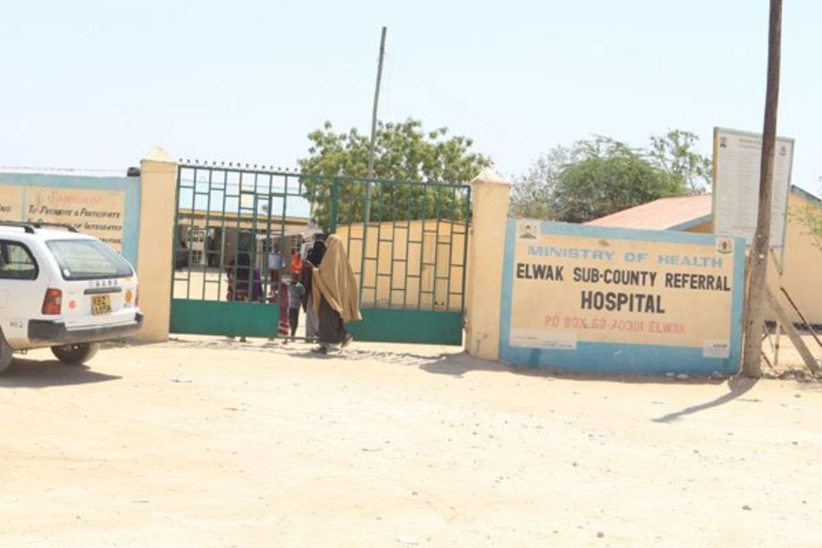 Newborn baby dumped in a pit by mother rescued