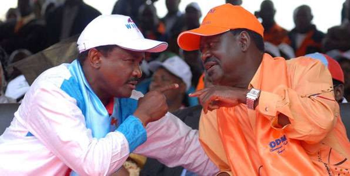 Kalonzo’s rare act that melted Raila’s heart