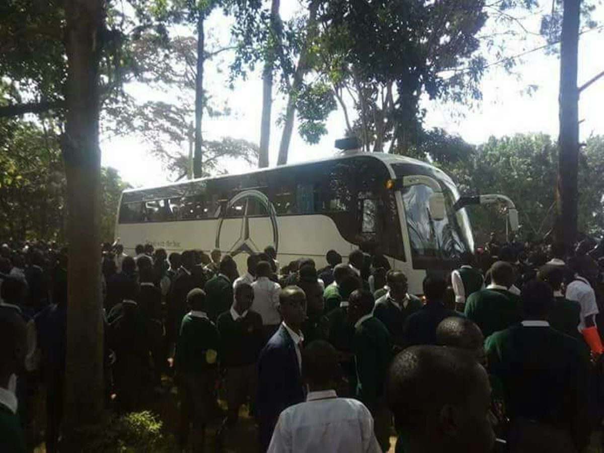 Photos: Maseno High's new bus that everyone is talking about
