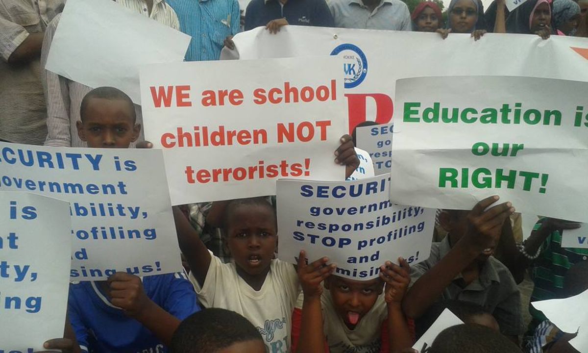Parents, students protest teachers transfer