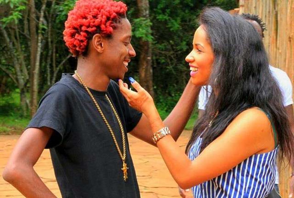 Eric Omondi erects billboard to welcome girlfriend and we are jealous
