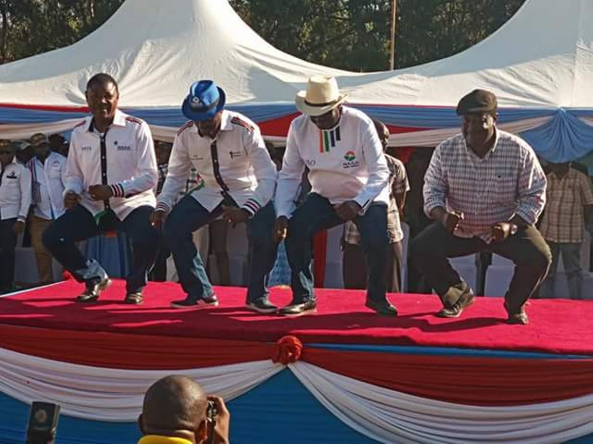 NASA brigade's Machakos rally in photos