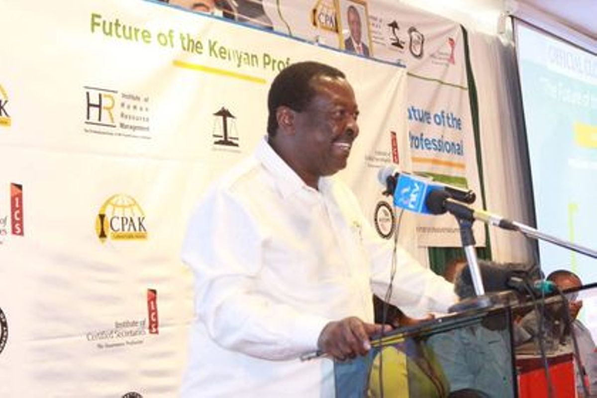 Musalia speaks on loss of billions in dams’ projects