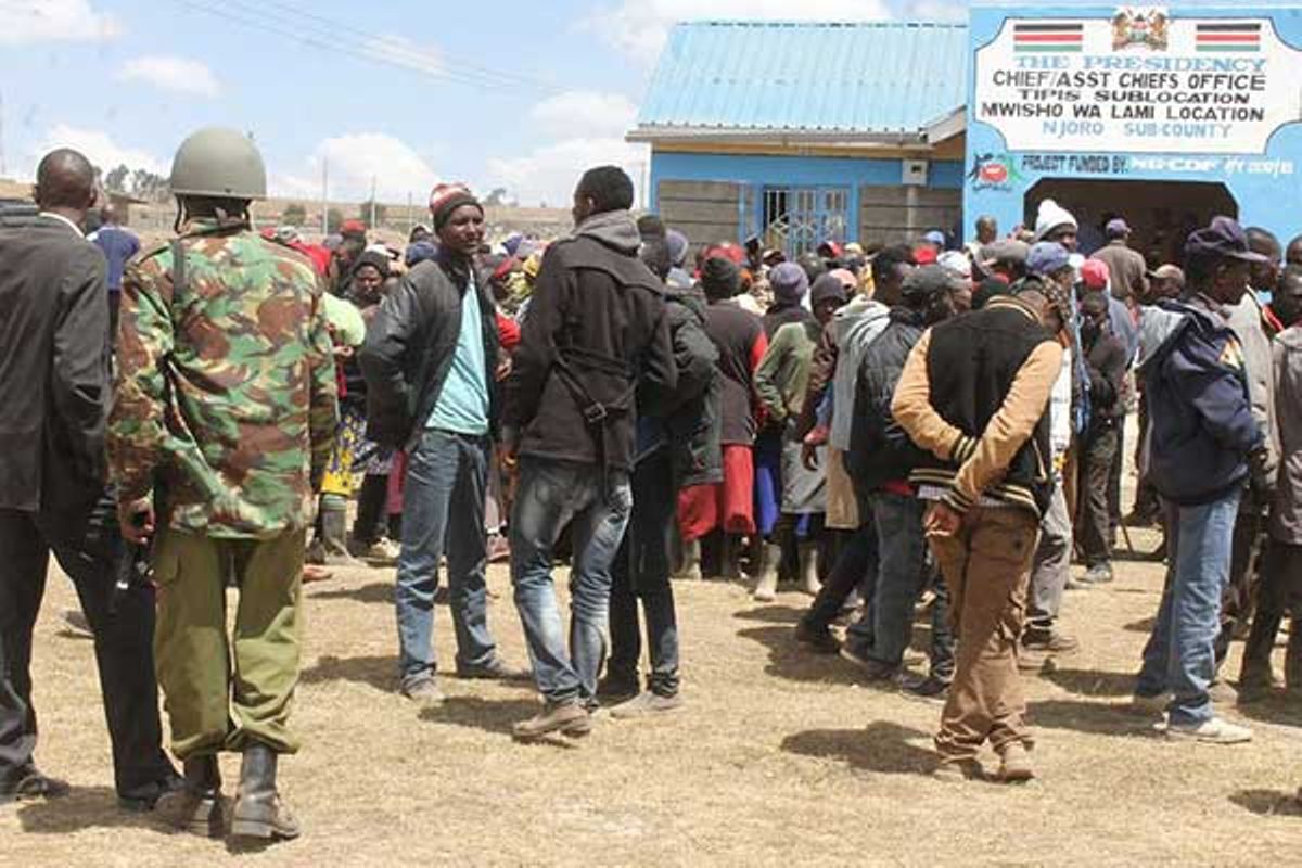 Mau Narok residents call for security beefing
