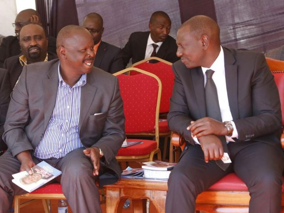 Reactions over DP Ruto, Isaac Rutto reunion