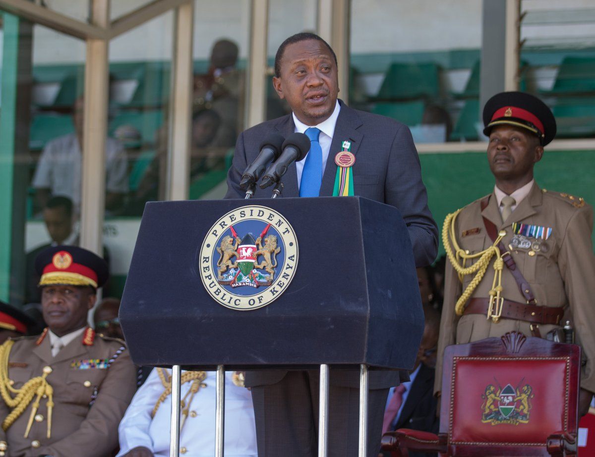 Kenya will remain peaceful, Uhuru says