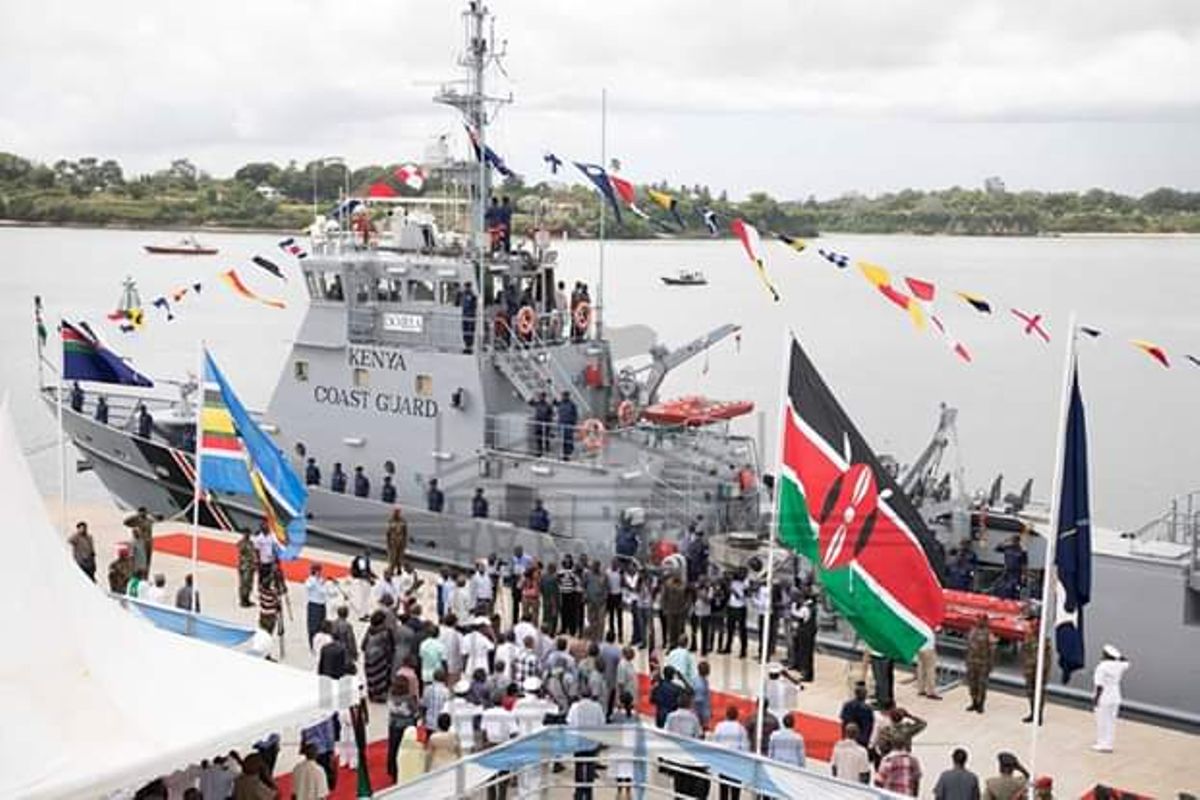 What Uhuru said as he launched KCGS's MV Doria in Liwatoni