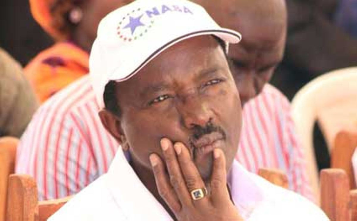 NASA is on its 'death bed', says Mwala MP