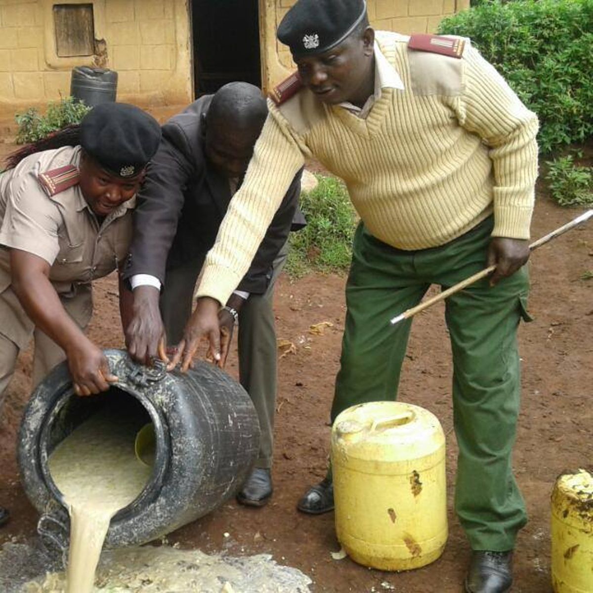 3,000 liters of illicit brew nabbed
