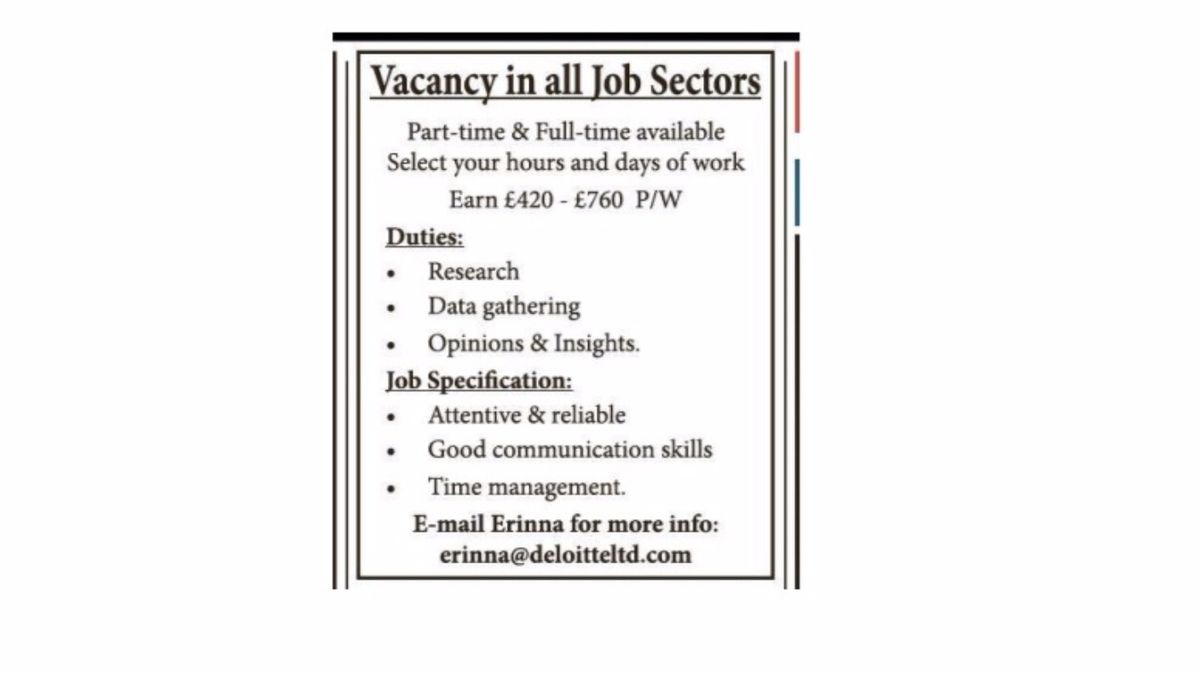 If you notice these 5 things in a job advert, know its fake