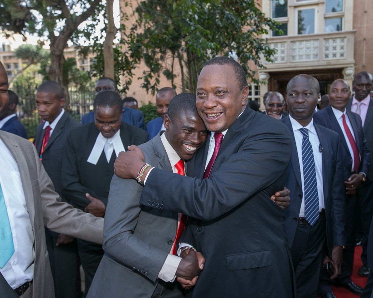 Uhuru gives youngest MP brand new car [PHOTOS]