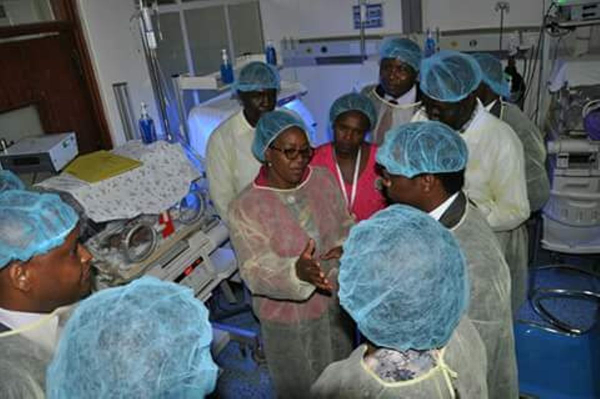 (Photos) Health CS visits Eldoret Referral Hospital