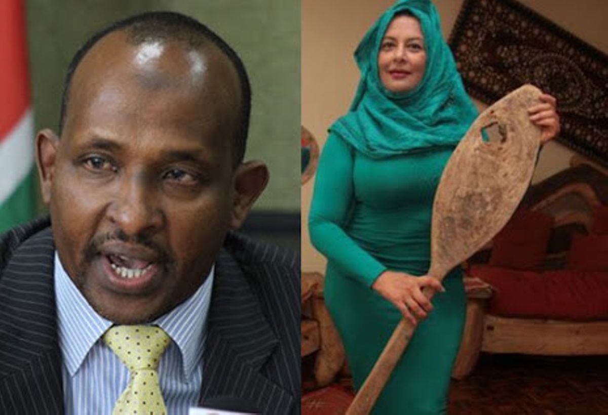Kenyans react after Aden Duale's romance with Nazlin was exposed