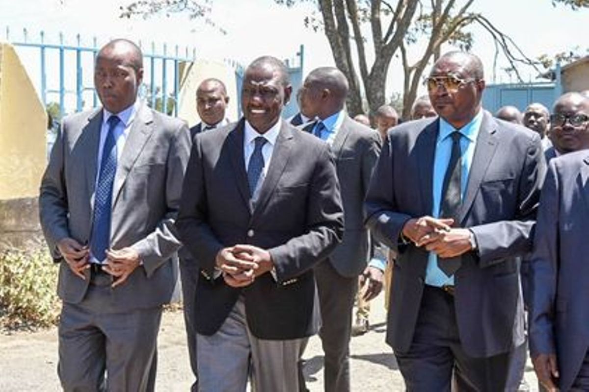 40 Percent Of Itare Dam Construction Complete Says Dp Ruto