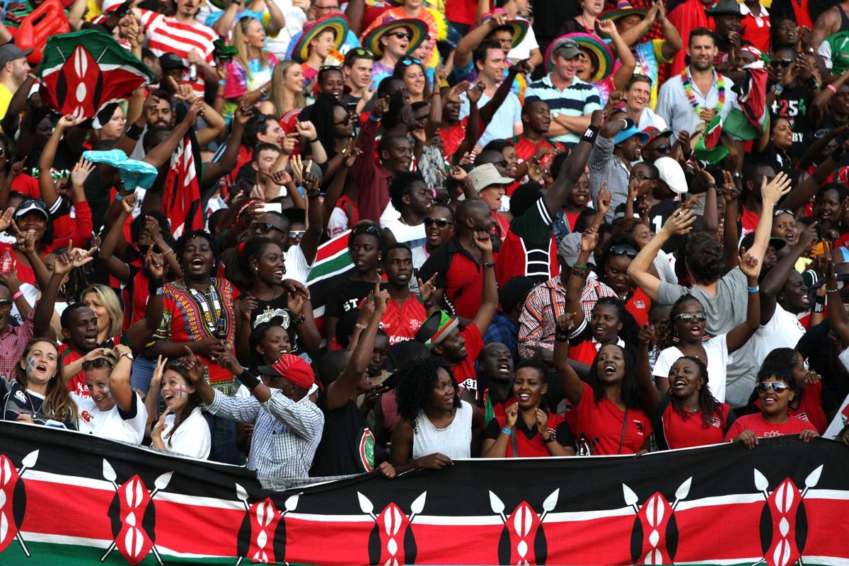 Kenyan fans in Sydney steal the show