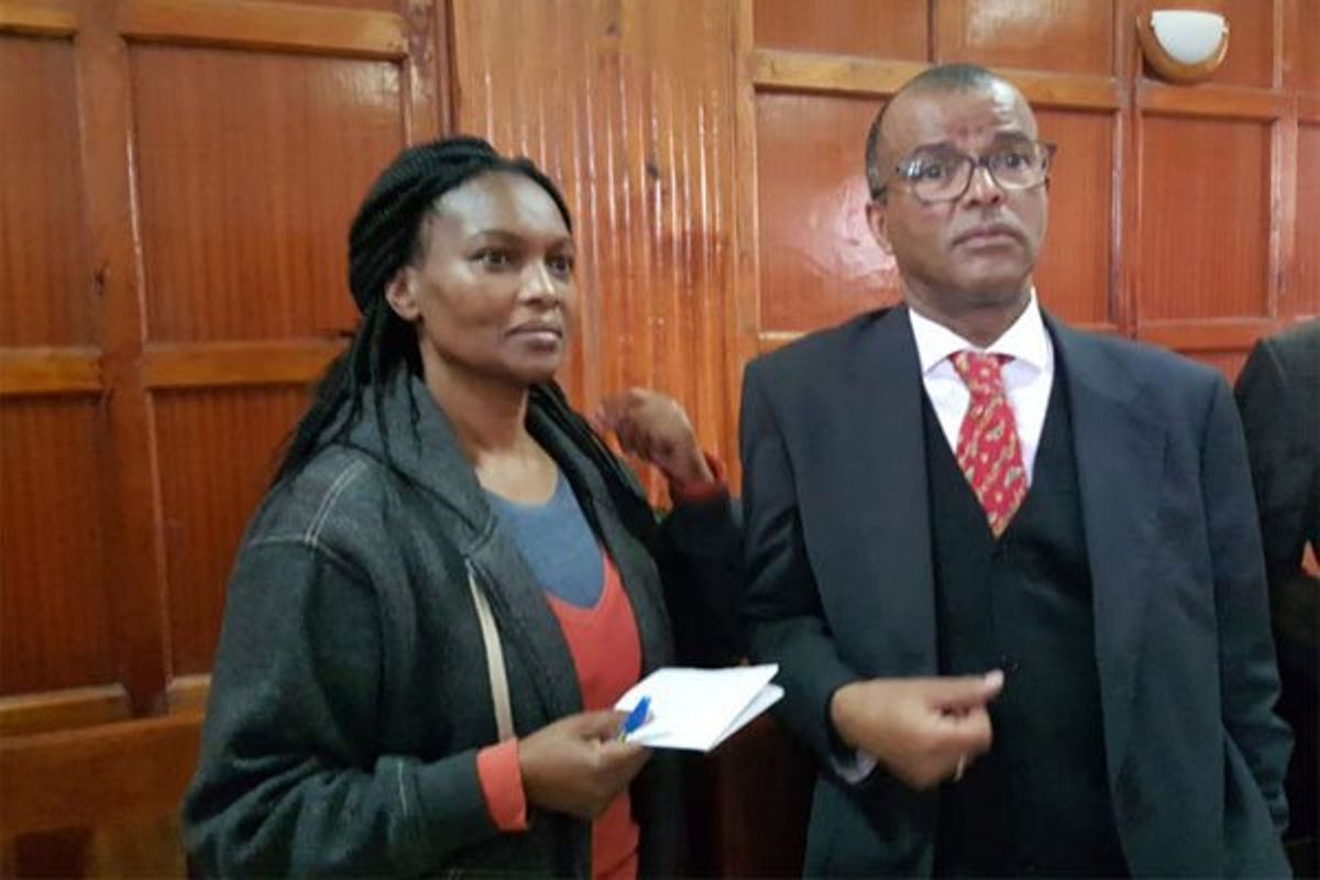 Sarah Wairimu back in court with a fresh demand