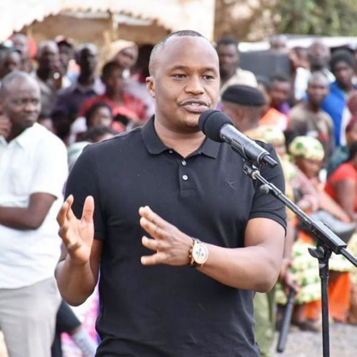 What Jaguar said outside Parliament moments before his arrest [VIDEO]