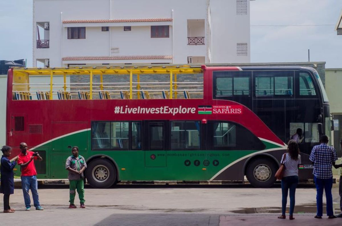 Mombasa County introduces amazing double-decker bus - PHOTOS