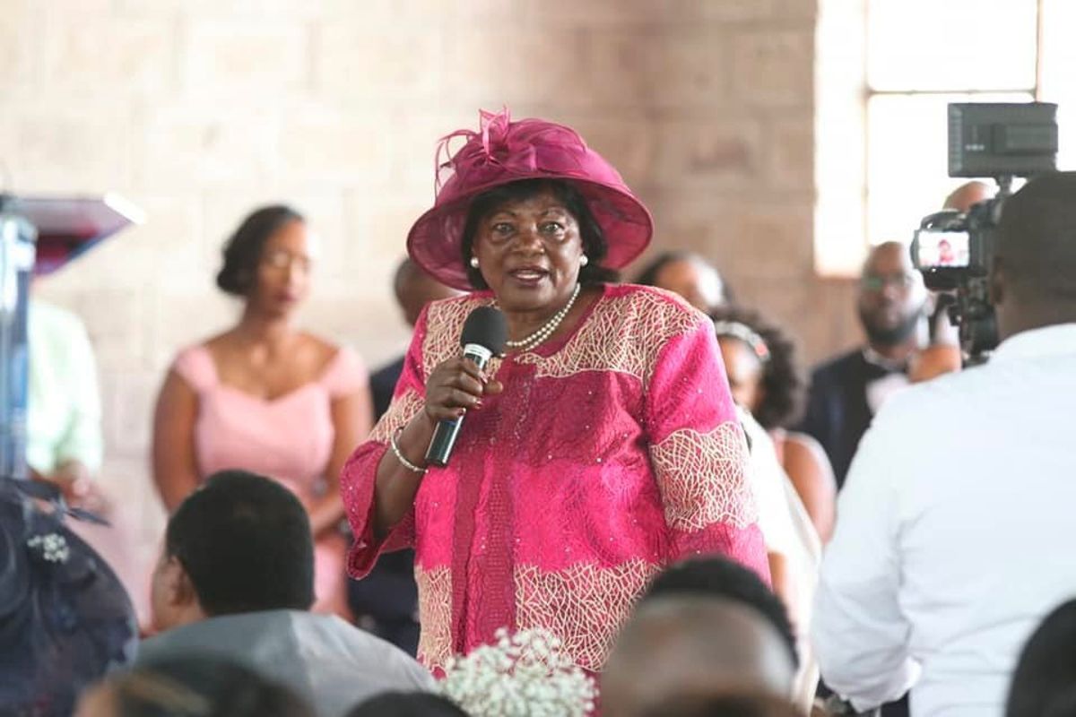 Mama Ngina attends Governor Waititu daughter's wedding amid EACC crackdown