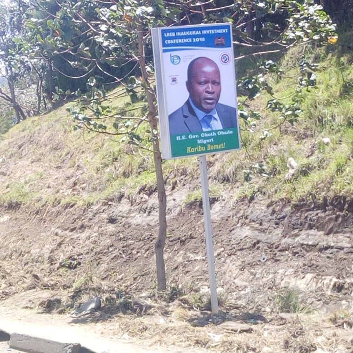 Governor Obado 'spotted' in streets of Bomet