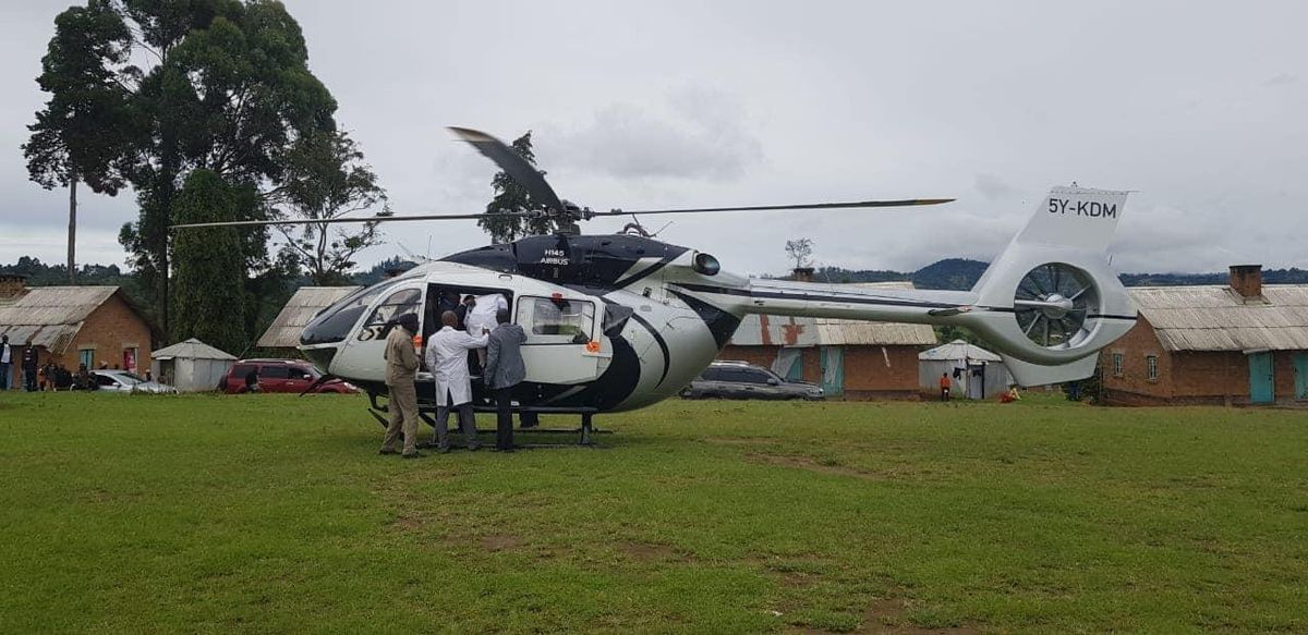 DP Ruto's chopper subjected to online debate after West Pokot visit